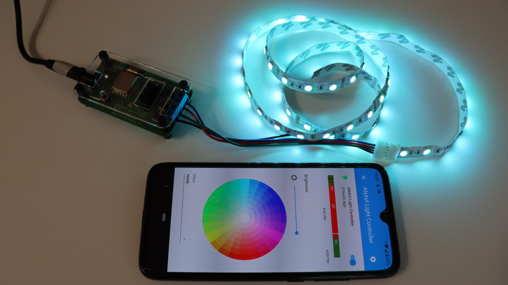 Improved Arduino Sketch for ANAVI Light Controller – ANAVI Technology