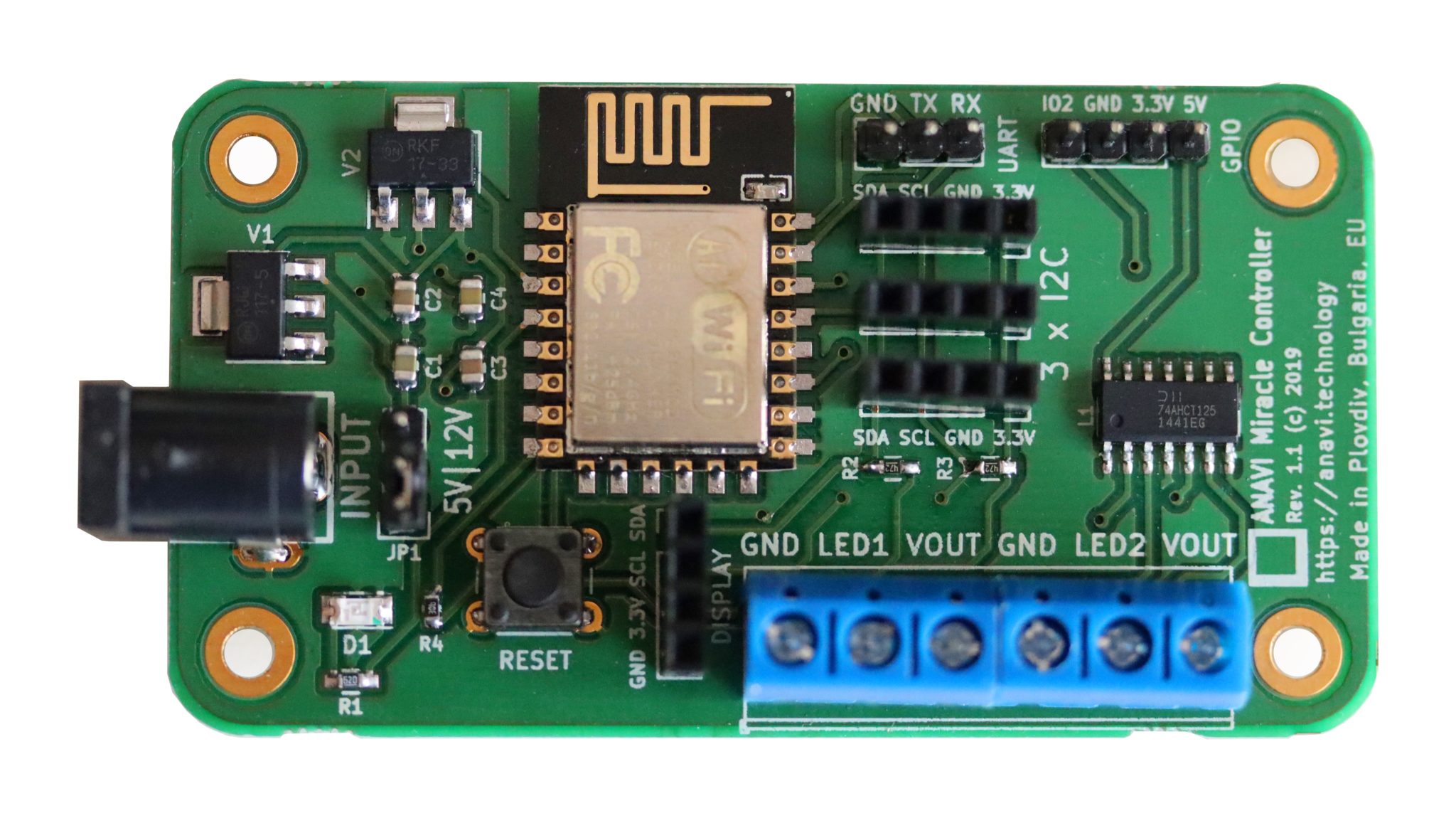 Flashing Firmware on ANAVI Miracle Controller with Arduino IDE – ANAVI ...