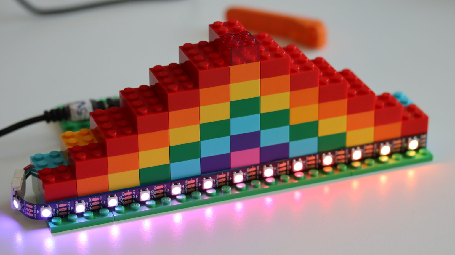 Let’s Build Together smart LEGO Rainbow with Home Assistant – ANAVI ...