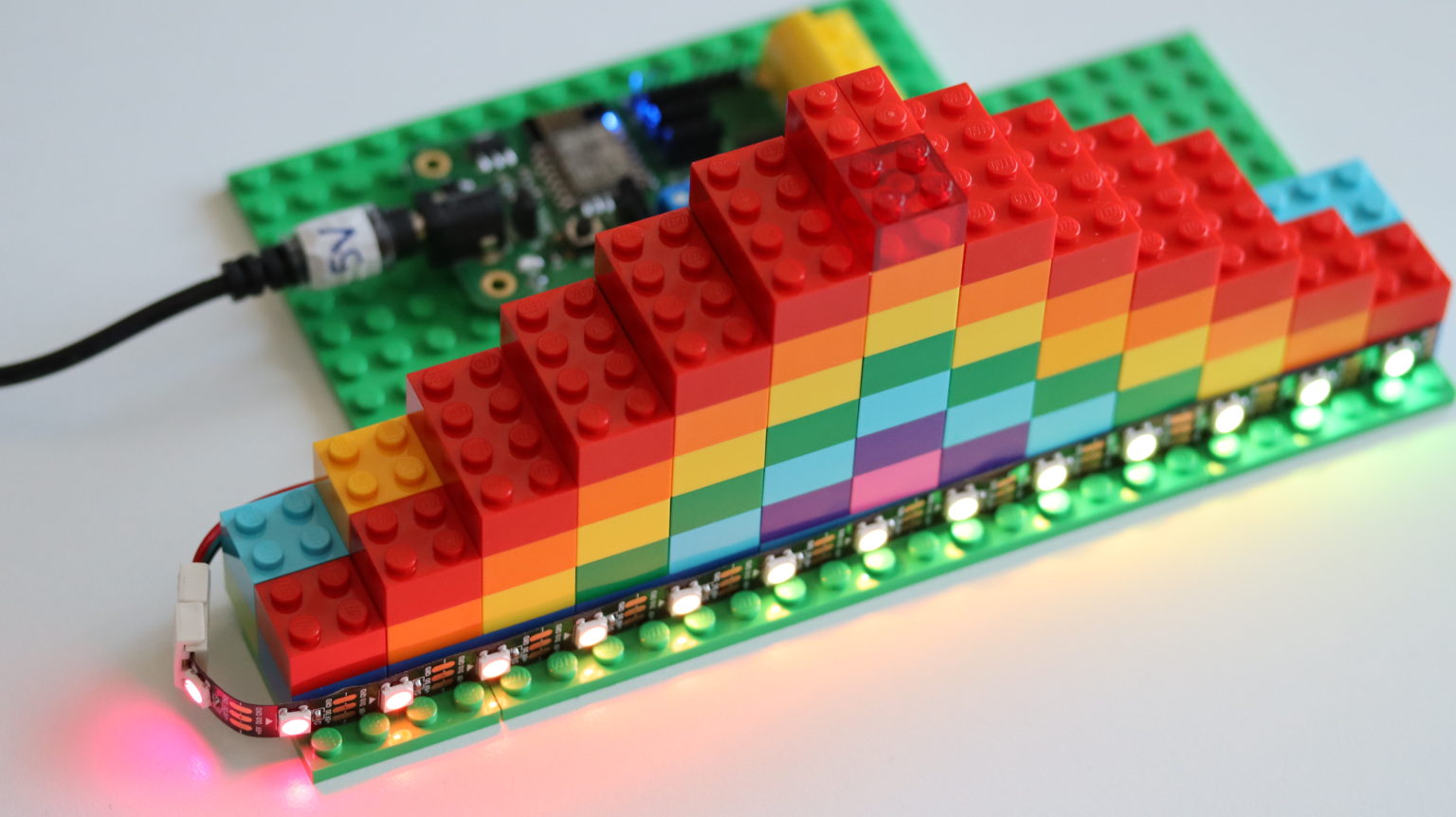 Let’s Build Together smart LEGO Rainbow with Home Assistant – ANAVI ...
