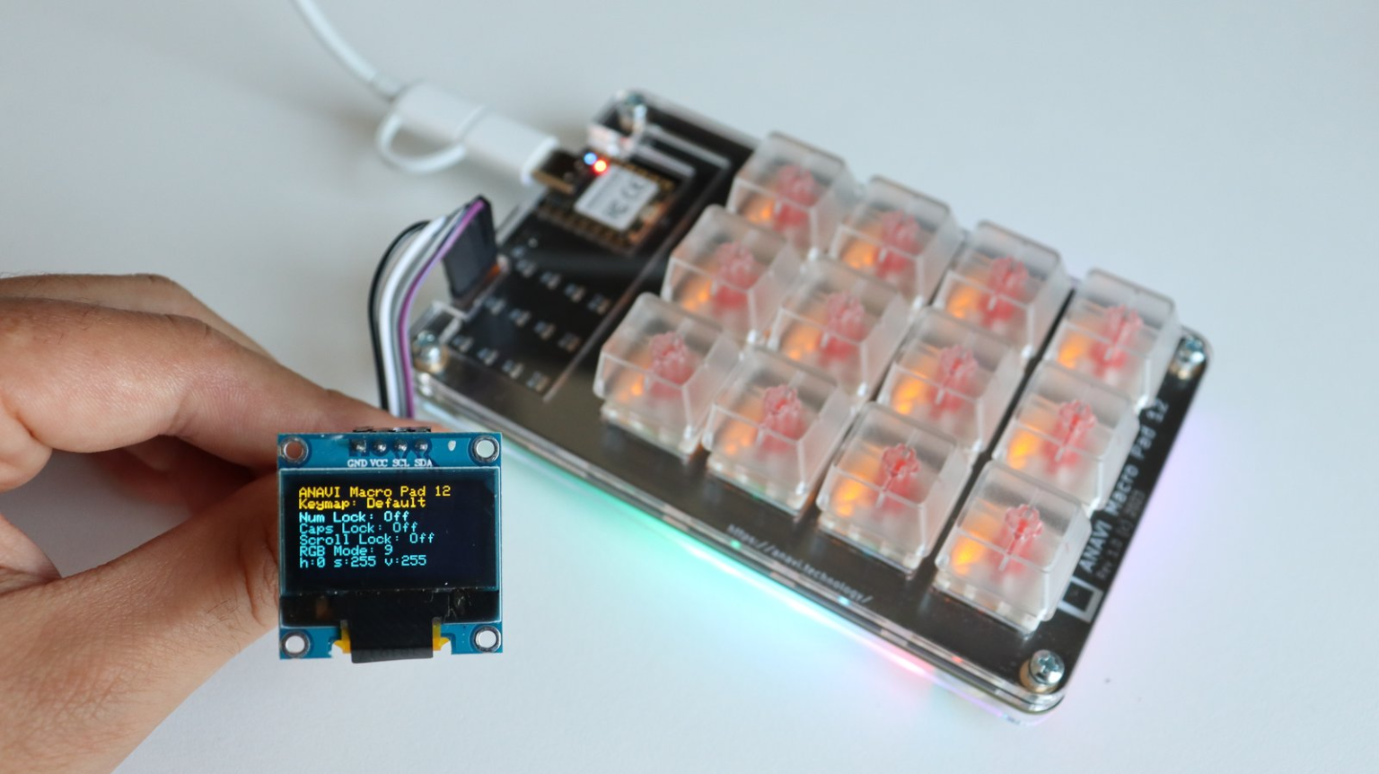 Understanding I2C: Exploring OLED Displays and Peripherals on Futuristic Mechanical Keyboards ...